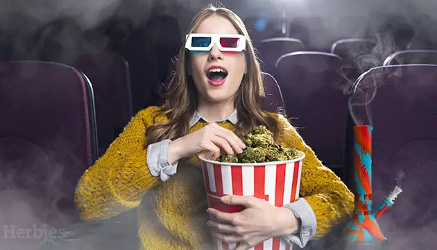 Top 10 Best Weed Strains for Watching Movies - Herbies