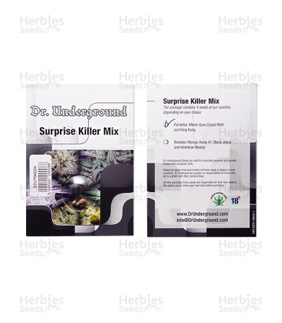 Buy Surprise Killer Mix 4 feminized seeds by Dr. Underground - Herbies