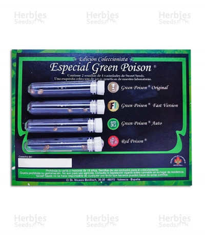 Buy Especial Green Poison feminized seeds by Sweet Seeds - Herbies