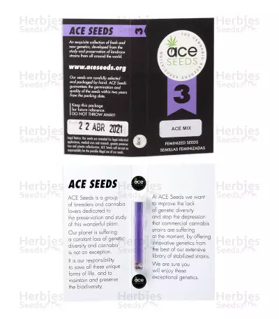 Buy ACE Mix Regular seeds by Ace Seeds - Herbies